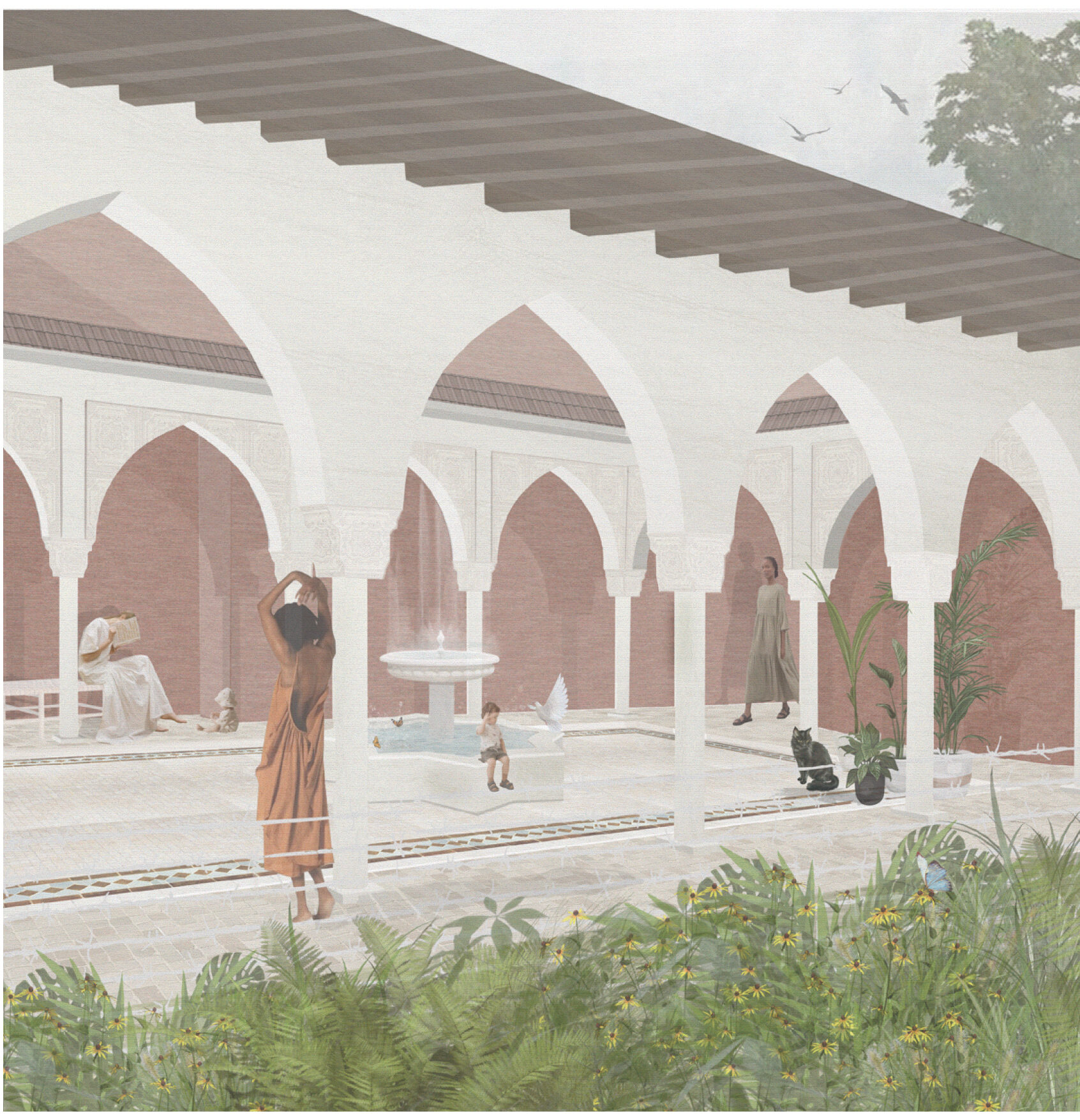 Steam Chamber & Courtyard – GSA Showcase 2023